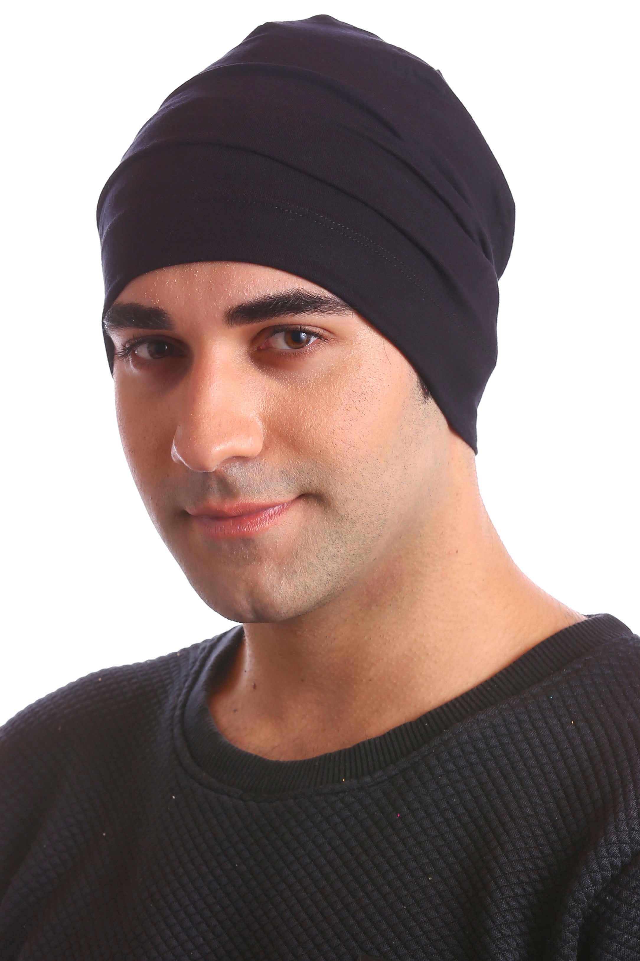 Skull Caps, Bandanas & Indoor Beanies for Men’s Hair Loss – Deresina ...